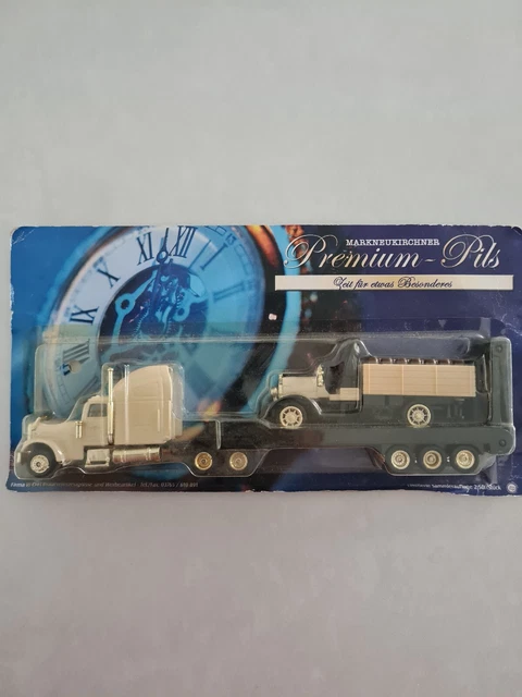 CAMION REMORQUE AVEC voiture Premium Pils EUR 59,00 - PicClick FR