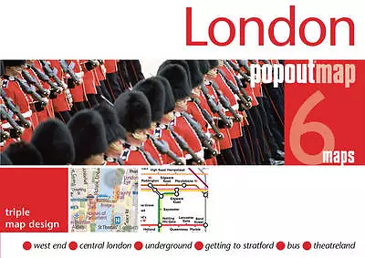 LONDON POPOUT MAP: 3 PopOut Maps in One Highly Rated eBay Seller Great ...