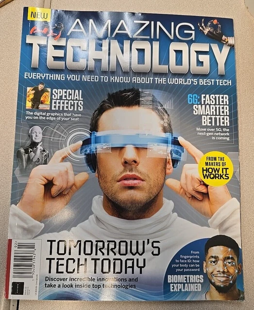 AMAZING TECHNOLOGY How It Works MAGAZINE Issue 20 2023 $14.99 - PicClick