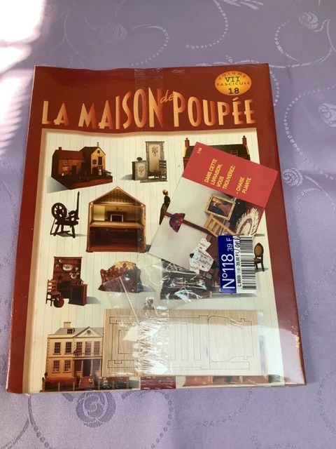 LA MAISON DE Poupée Miniature Fascicule 18 Vii N°118 À Monter Et Son Mobilier EUR 20,00 ...