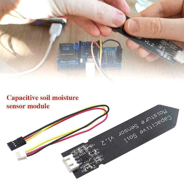 ANALOG CAPACITIVE SOIL Moisture Sensor V1.2 Corrosion With V9V6 Cable Wire B5L5 $5.43 - PicClick CA