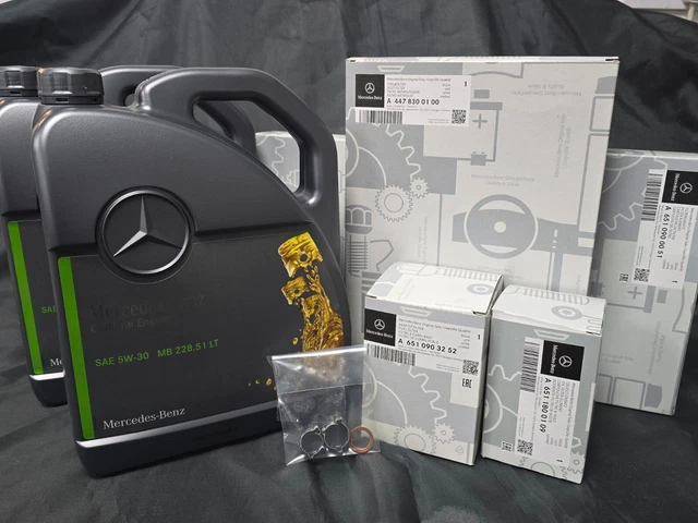 MERCEDES VITO W447 (OM651) Service Kit, Oil and Cabin Filter Combo £177 ...