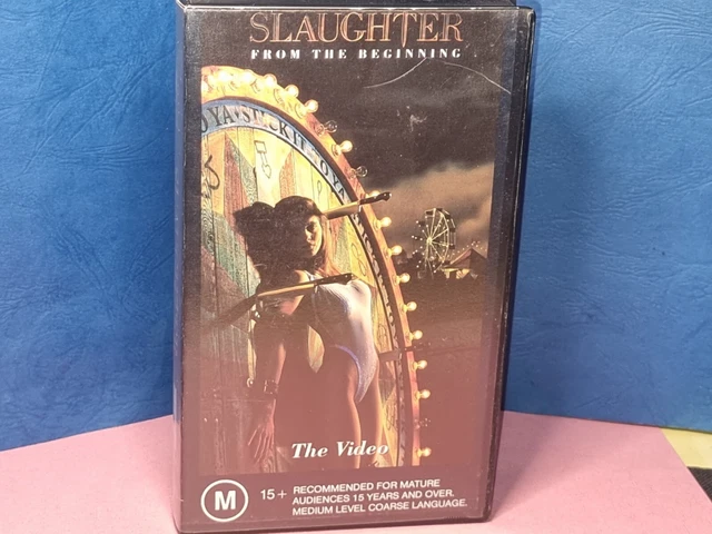 SLAUGHTER FROM THE BEGINNING THE VIDEO - Video Cassette VHS VGC $29.99 ...