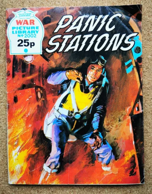 FLEETWAY WAR PICTURE Library Comic No 2002 PANIC STATIONS EUR 2,33 ...