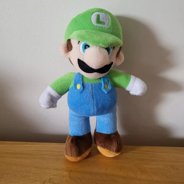 NINTENDO SUPER MARIO Bros Luigi Soft Plush Toy Teddy £7.95 - PicClick UK