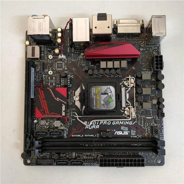 ASUS B150I PRO Gaming/Aura Motherboard Intel B150 Lga 1151 6Th ...