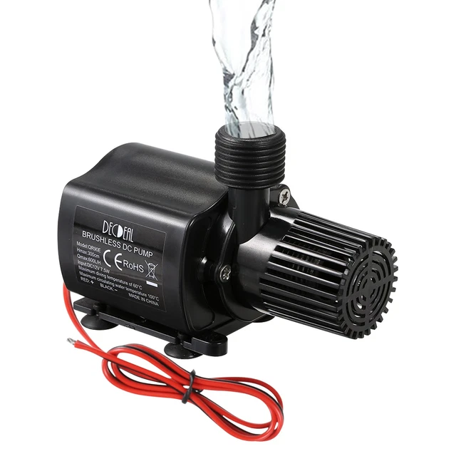 DECDEAL BRUSHLESS WATER Pump Ultra-quiet DC12V Micro Brushless Water ...
