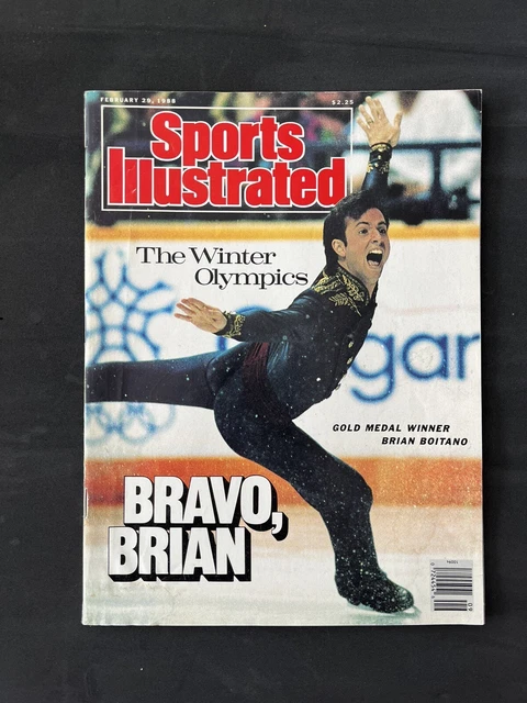 SPORTS ILLUSTRATED MAGAZINE Feb 29, 1988 Winter Olympics Brian Boitano ...