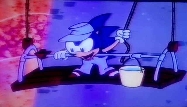 ADVENTURES OF SONIC The Hedgehog. Sonic Breakout. Vhs 1993 Vgc. Tested ...