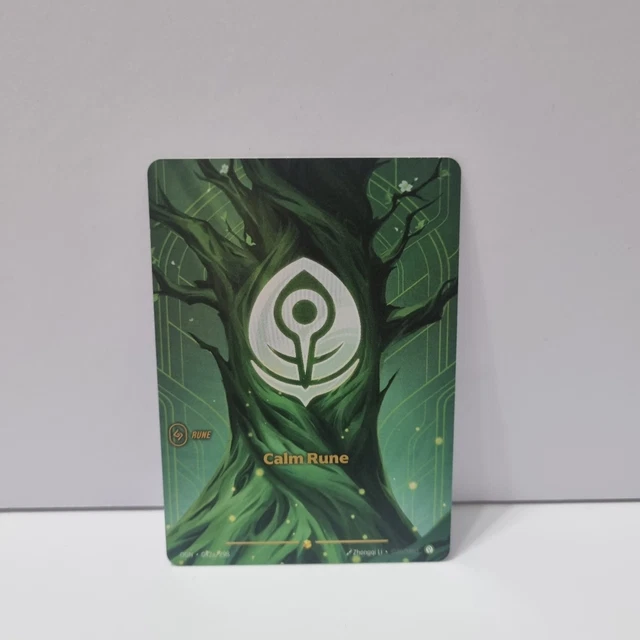 CALM RUNE ALT ART OGN 042a/298 Riftbound Origins $35.00 - PicClick AU