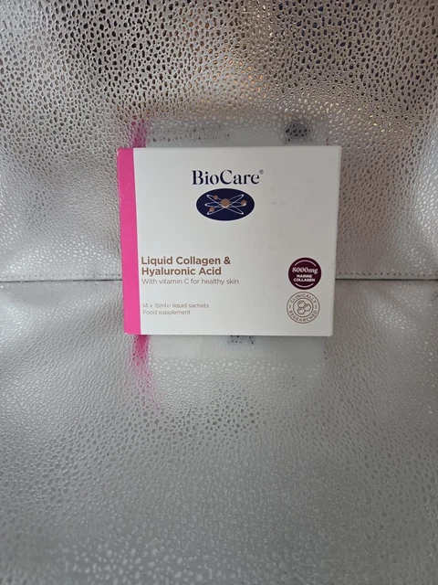 BIOCARE SEE FULL rangeLiquid Collagen & Hyaluronic Acid 8000mg 14x15ml ...