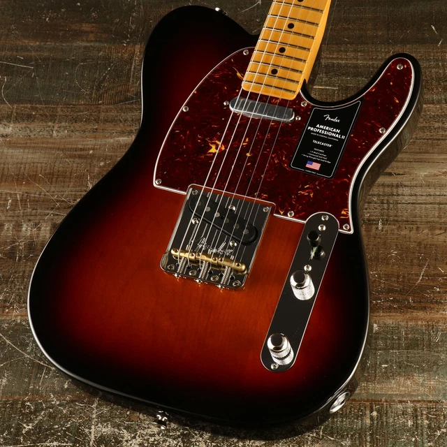 GUITARE ÉLECTRIQUE FENDER American Professional II Telecaster Maple Fin ...