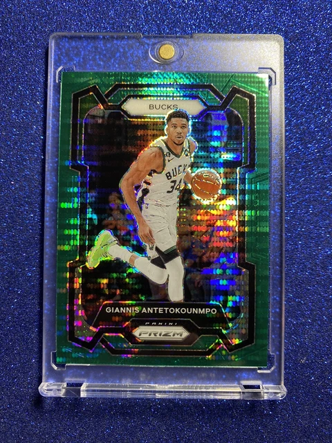 2024 PANINI-PRIZM NBA-GREEN Pulsar 12/25-Giannis Antetokounmpo 🔥🔥 EUR ...