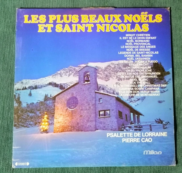 PSALLETTE DE LORRAINE, PIERRE CAO : Les Plus Beaux Noëls et Saint ...