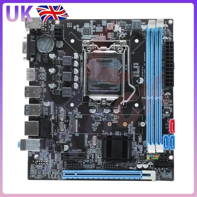 B75 MOTHERBOARD 2X240-PIN DDR3 SDRAM Slot 16GB Micro-ATX Computer ...
