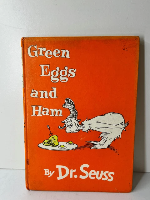 Green Eggs And Ham By Dr Seuss 1st Ed Beginner Books Random House