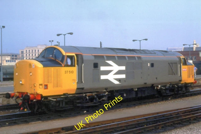 RAILWAY PHOTO 6X4 Class 37 37510 ex works Bristol c1986 £2.00 - PicClick UK