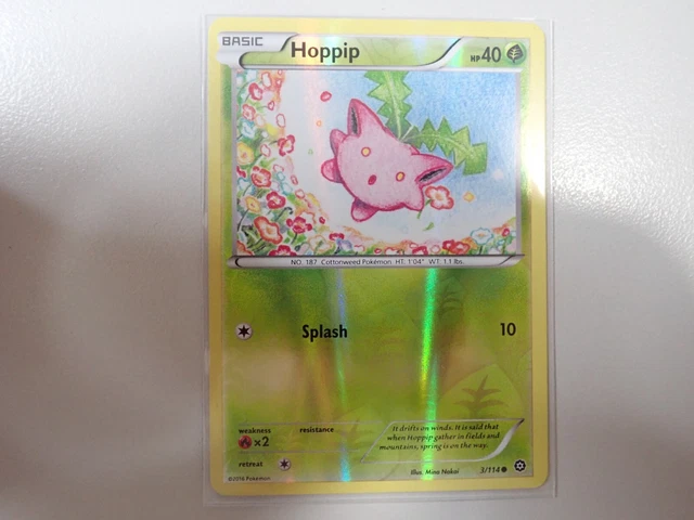POKEMON TCG CARDS Hoppip 3/114 Steam Siege Reverse Holo NM $1.50 ...