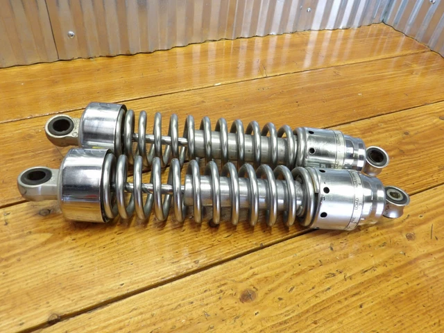 85-86 HONDA SHADOW VT500C REAR SHOCKS - CHROME 52400-MF5-753 £21.79 ...