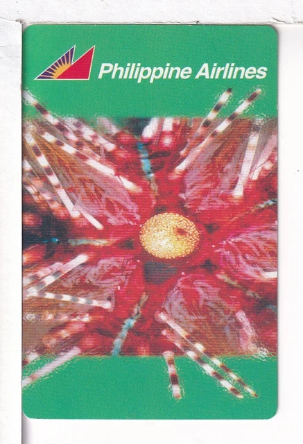 SINGLE AIRLINE PLAYING Card "Philippine Air, PAL-121 A" Chan/Mertens #, Standard EUR 2,04 ...