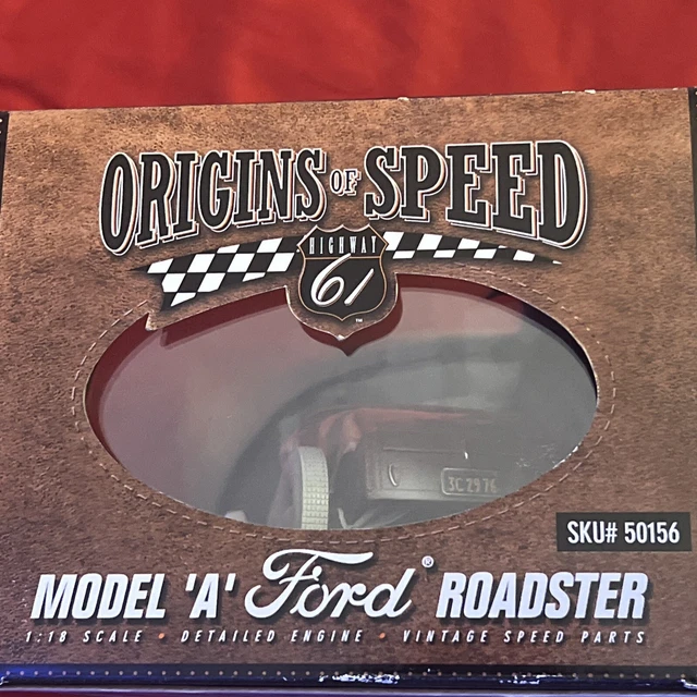HIGHWAY 61 ORIGINS of Speed Model ‘A’ Ford Roadster (1:18 diecast model ...