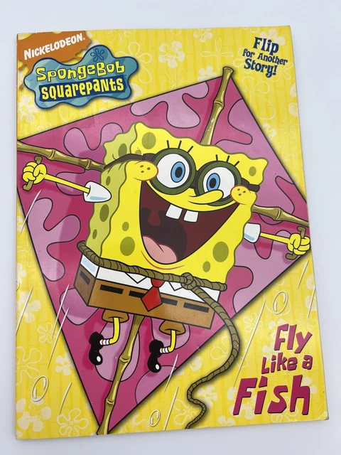 SPONGEBOB COLORING BOOK Nickelodeon Squidward Golden Books Nick Flip ...