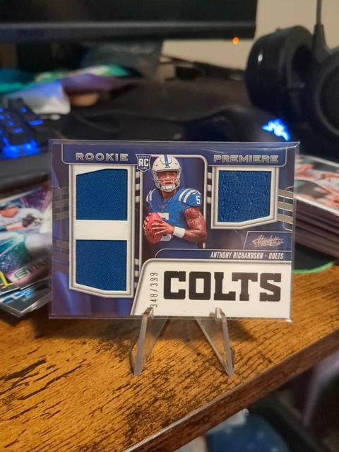 2023 PANINI ABSOLUTE Football Anthony Richardson Rookie Premier /399 # ...
