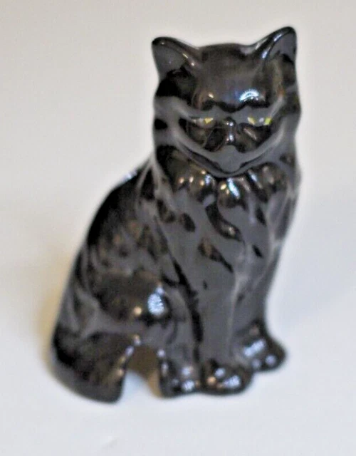 PIE BIRD GREEN Eyed Black Persian Cat Piebird Made in USA by Nancy Davis £16.21 - PicClick UK