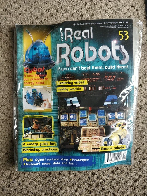 EAGLEMOSS ULTIMATE REAL Robots Magazine With Part ISSUE # 53 EUR 10,40 ...