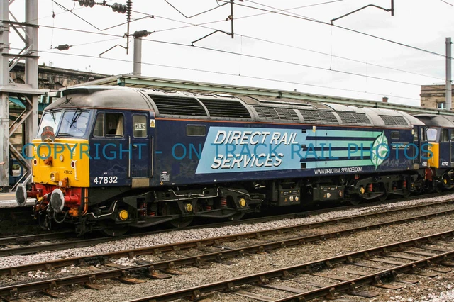 UK RAILWAY PHOTOGRAPH Of Class 47 47832. Rm47 (2473) £1.70 - PicClick UK