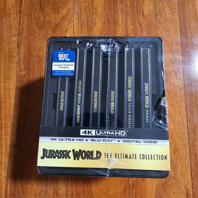 JURASSIC WORLD ULTIMATE Collection - Limited Edition 4K Steelbook 4K ...