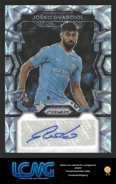 2023-24 PANINI PRIZM Premier League #S-JGV Josko Gvardiol Signatures ...