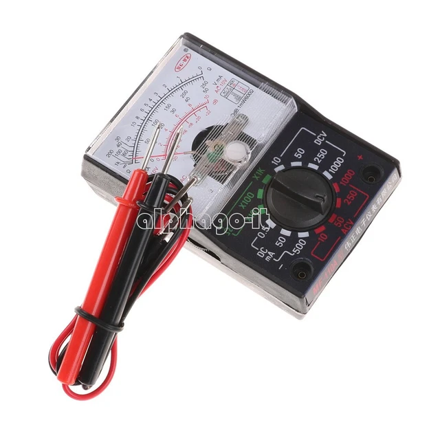 ELECTRIC AC/DC VOLTMETER Ammeter Ohmmeter Analog Multimeter Tester EUR ...