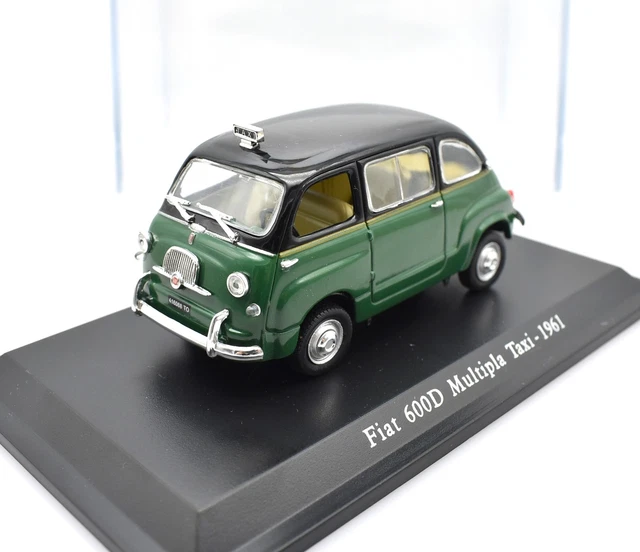 MODELLAUTO AUTO MASSSTAB 1:43 Fiat 600 D Multipla Taxi diecast sammlung ...