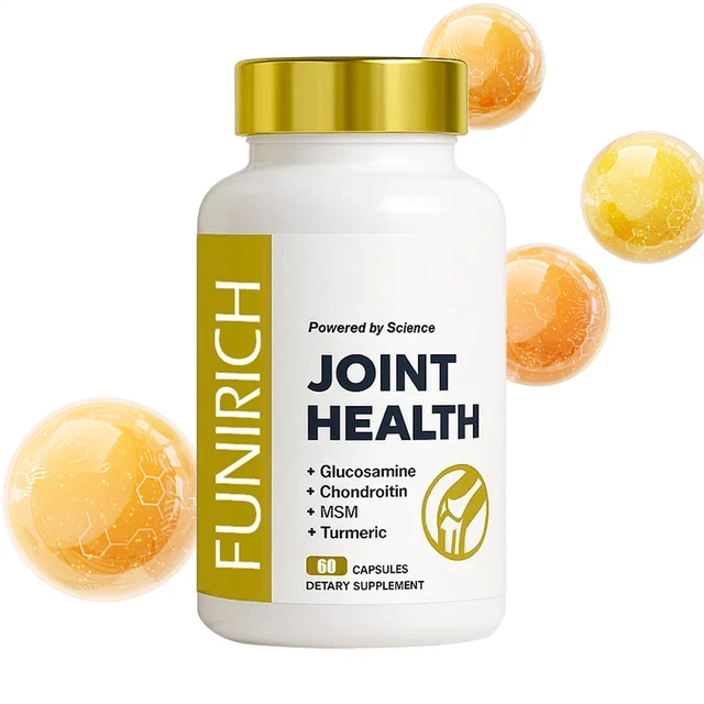 FUNRICH JOINT HEALTH Formula Supplement -60 Capsules £12.84 - PicClick UK