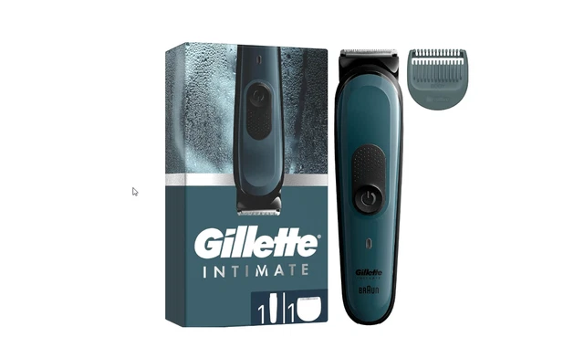TONDEUSE GILLETTE INTIMATE I3 Pour Zone Intime Homme Gilette Étanche ...