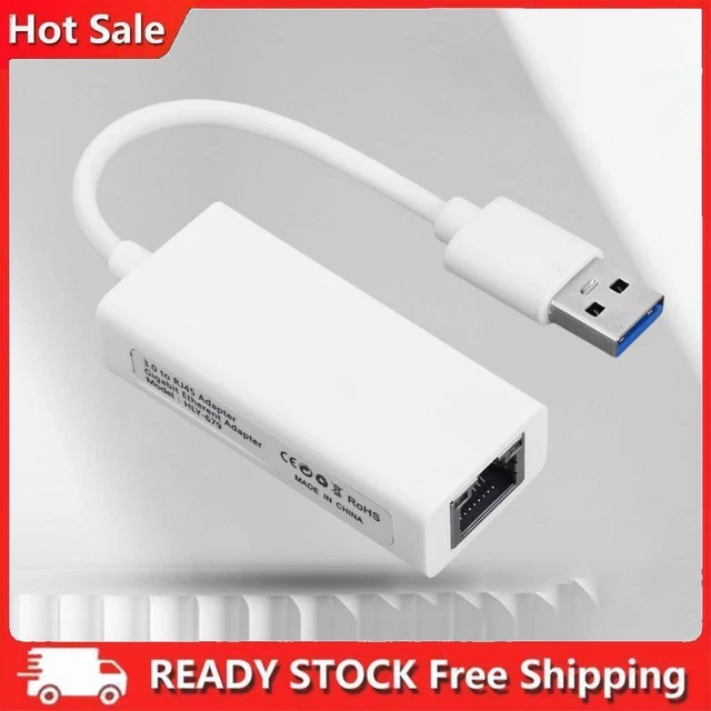 PC INTERNET USB Gigabit RJ45 LAN Network Adapter 1000 Mbps for Laptop ...