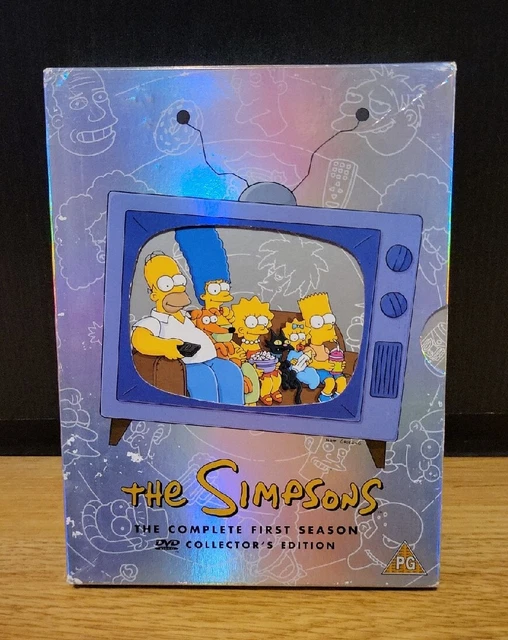 THE SIMPSONS: COMPLETE Season 1 DVD Series One Collector's Edition ...