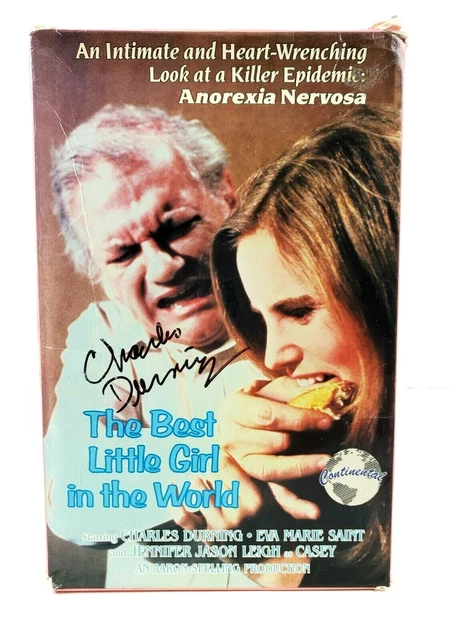 BEST LITTLE GIRL in the World VHS Movie Signed Charles Durning Anorexia ...