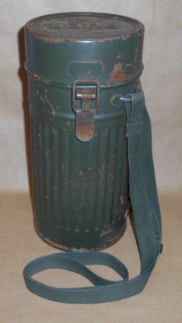 GERMAN WWII GAS Mask Container Early Type - M30, Wehrmacht, Police ...