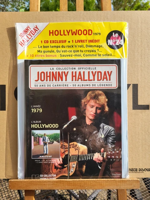 CD LIVRE JOHNNY Hallyday La Collection Officielle N° 24 NEUF Scellé ...