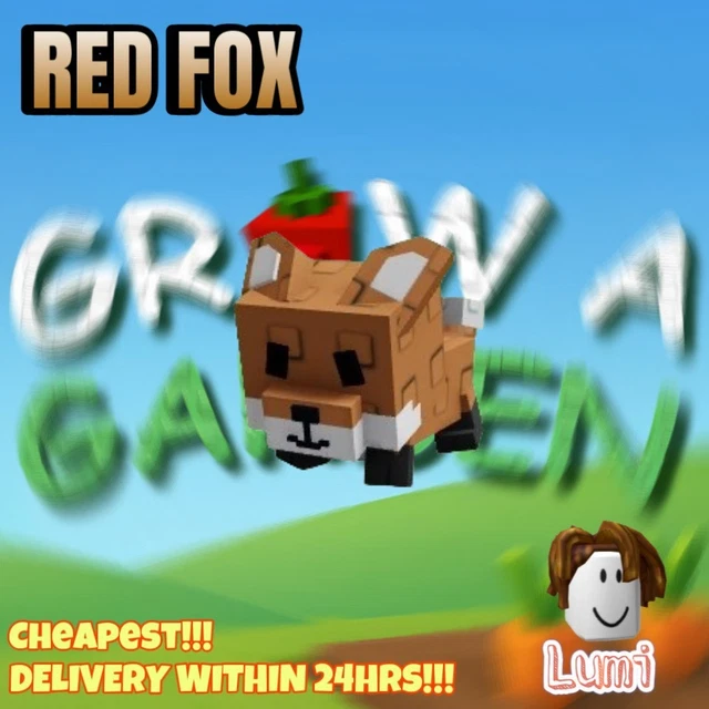 RED FOX 🌱GROW A Garden🌱| Roblox | Fast Shipping | Cheap $4.87 - PicClick CA