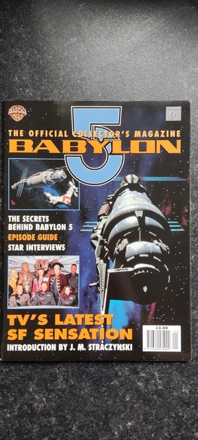 BABYLON 5 - THE OFFICIAL COLLECTOR'S MAGAZINE #1 - May 1996. Very Good ...