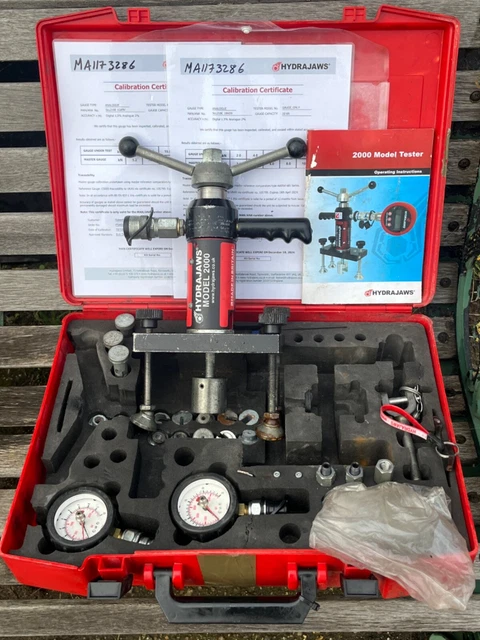 HYDRAJAWS MODEL M2000 Anchor Pull Tester Testing Kit Hilti £849.99 ...