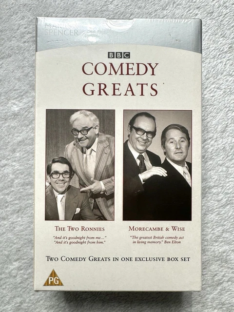 BBC COMEDY GREATS The Two Ronnies Morecambe and Wise VHS Video Boxset ...