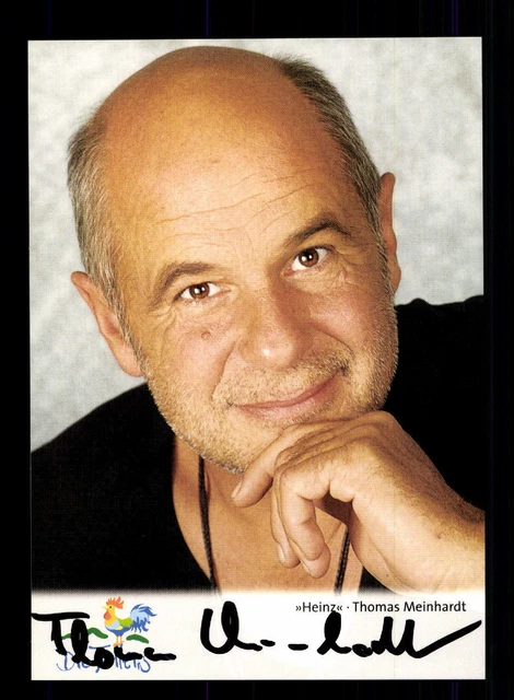 CARTOLINA AUTOGRAFATA THOMAS Meinhardt Die Fallers firmata originale ...