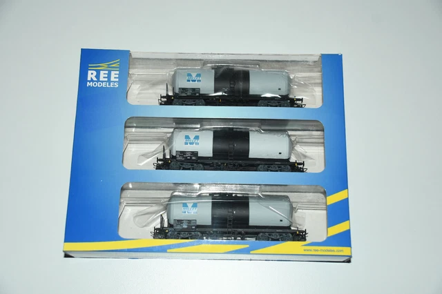 REE WB-204 H0 Set 3 Kesselwagen Millet SNCF Epoche IV-V OVP TOP EUR 99,99 - PicClick DE