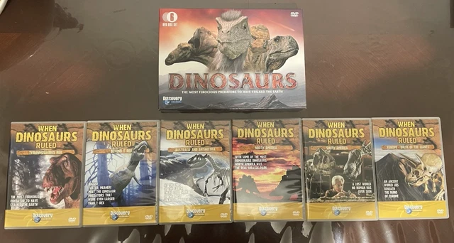 DISCOVERY CHANNEL DINOSAURS DVD Box Set, 6 Discs | New Complete Set £6. ...