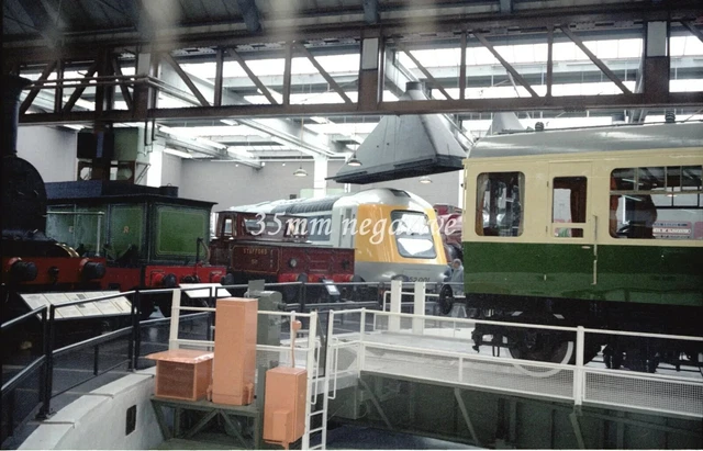 BRITISH RAIL HST DIESEL LOCOMOTIVE 41001 YORK 1984 35mm NEGATIVE ...