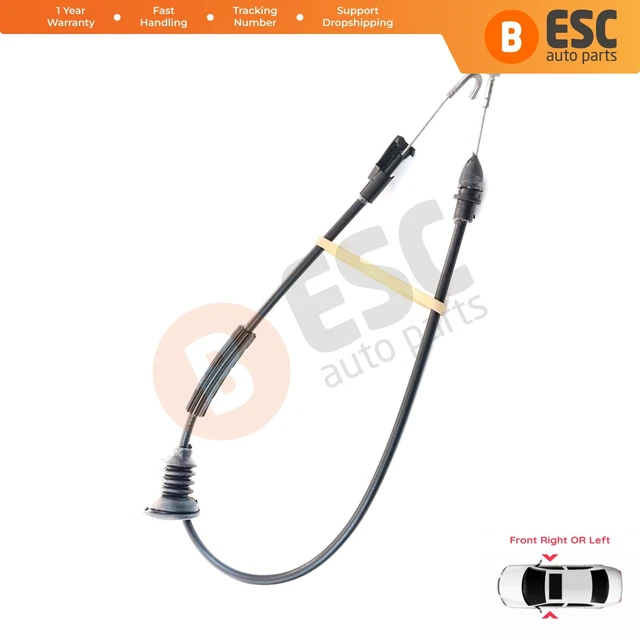 INNER DOOR RELEASE Latch Bowden Cable Front 7E08377085 for VW ...